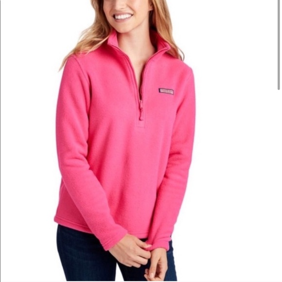 Vineyard Vines | Jackets & Coats | Vineyard Vines Hot Pink Pullover ...